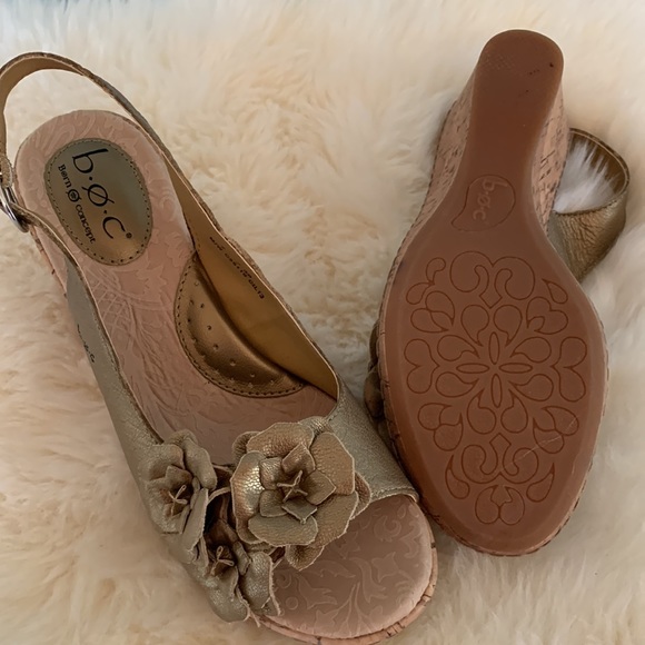 boc | Shoes | Gold Born Concept Boc Sandals Size 7 | Poshmark